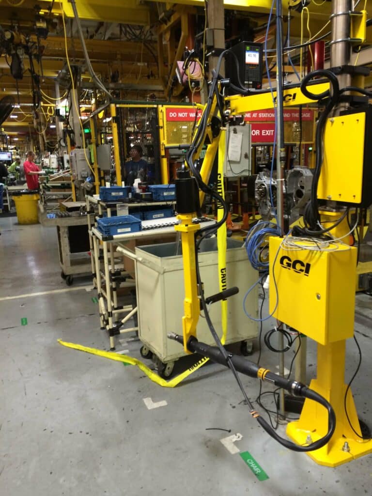 Torque Reacting Articulating Arms | Ohio Tool Systems